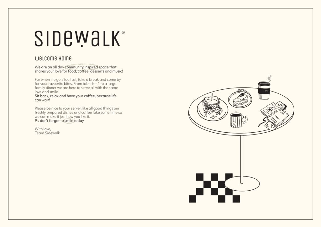 Menu - Sidewalk