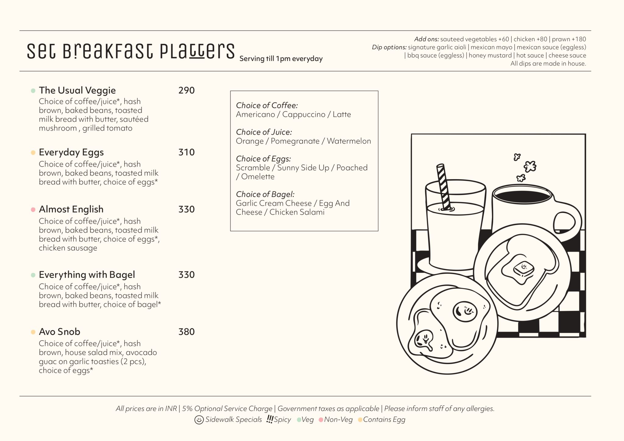 Menu - Sidewalk